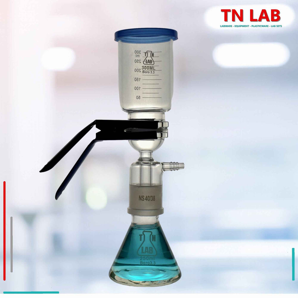 Vacuum Filtration Apparatus Frit Filter Borosilicate 250ml